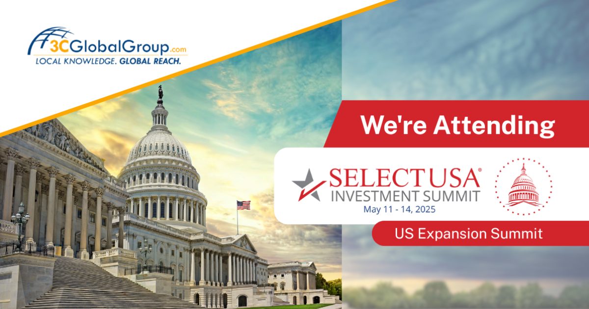 We're attending SelectUSA - US Expansion Summit | 3C Global Group